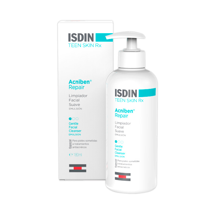 Isdin Acniben Repair Limpiador Facial Suave 180ml